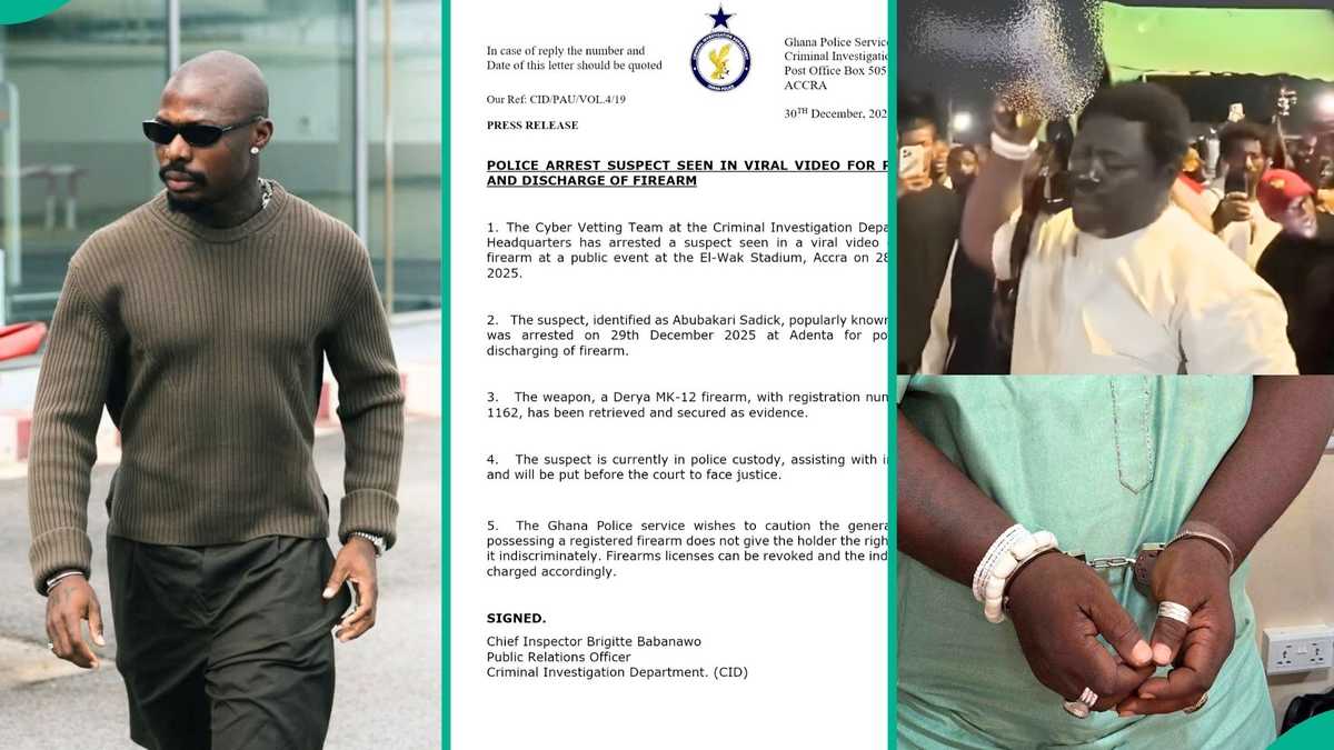 Ghana police arrest a man filmed firing live rounds during Asake’s ...