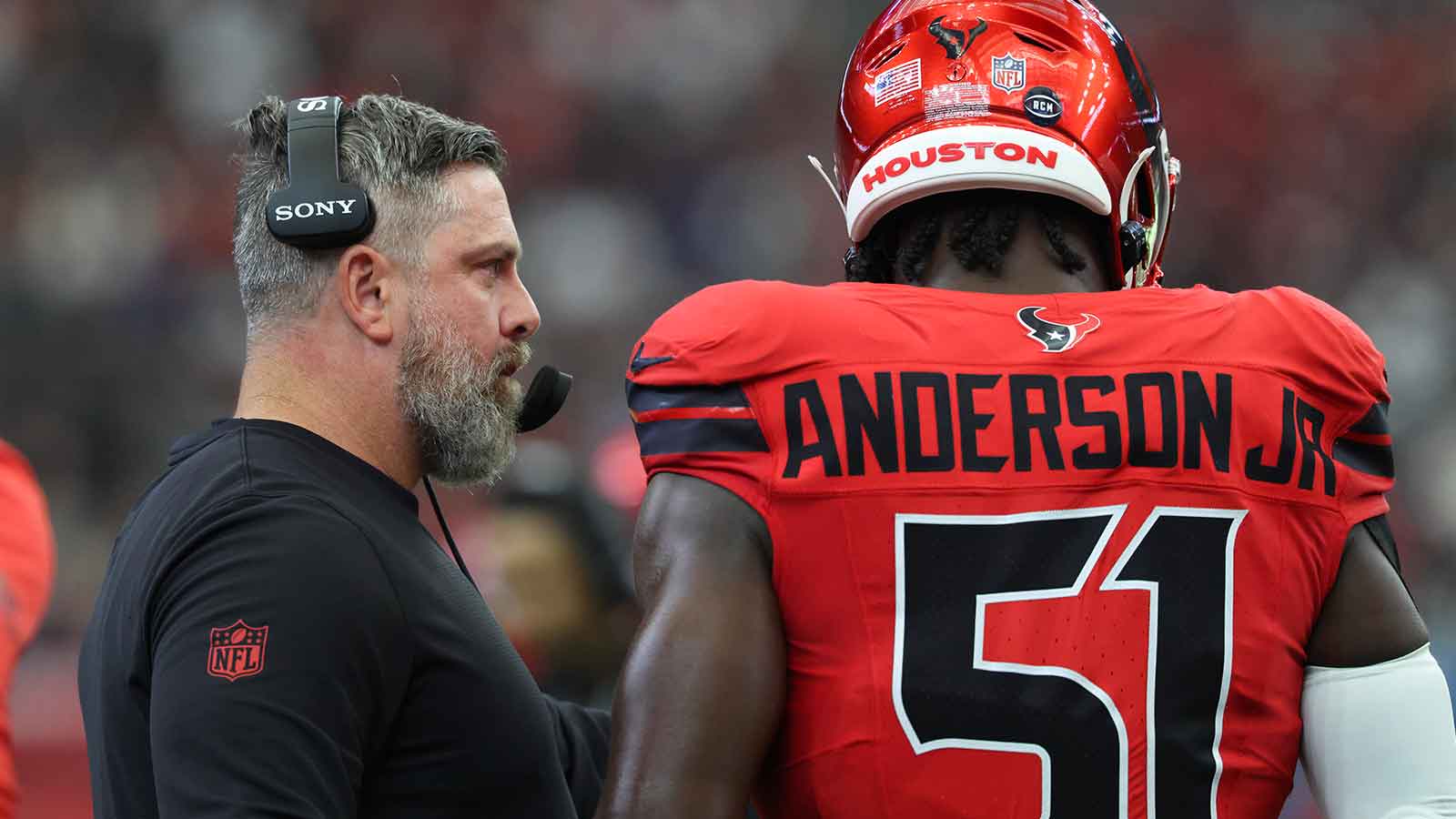 Texans’ Will Anderson Jr. reacts to DeMeco Ryans’ GOAT declaration ...