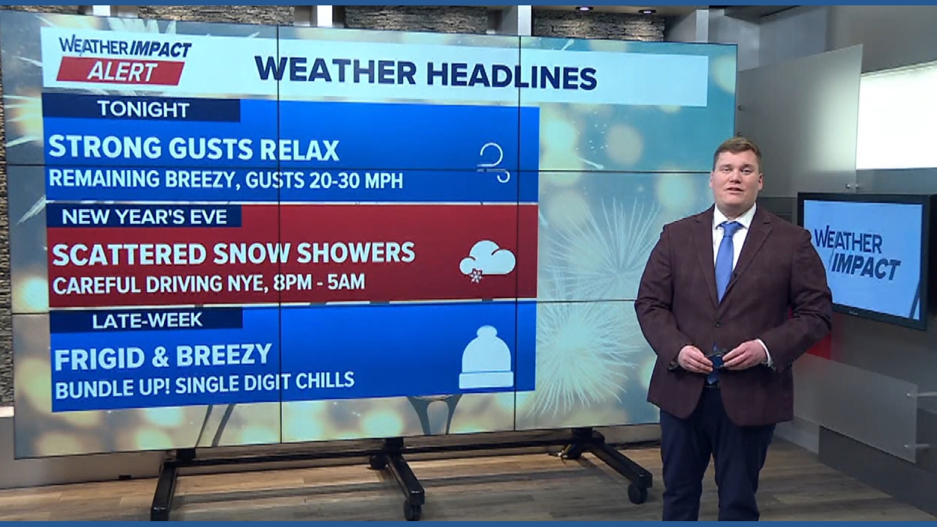 Weather forecast Dec. 30: Snow possible on New Years Eve