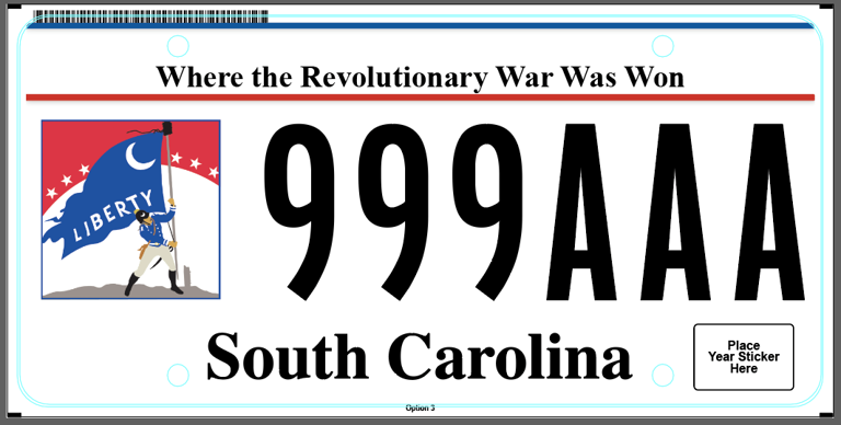 South Carolina will roll out new license plates this week. Here's what ...