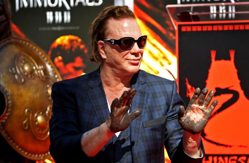 Actor Mickey Rourke faces eviction from LA home over $60,000 in unpaid rent