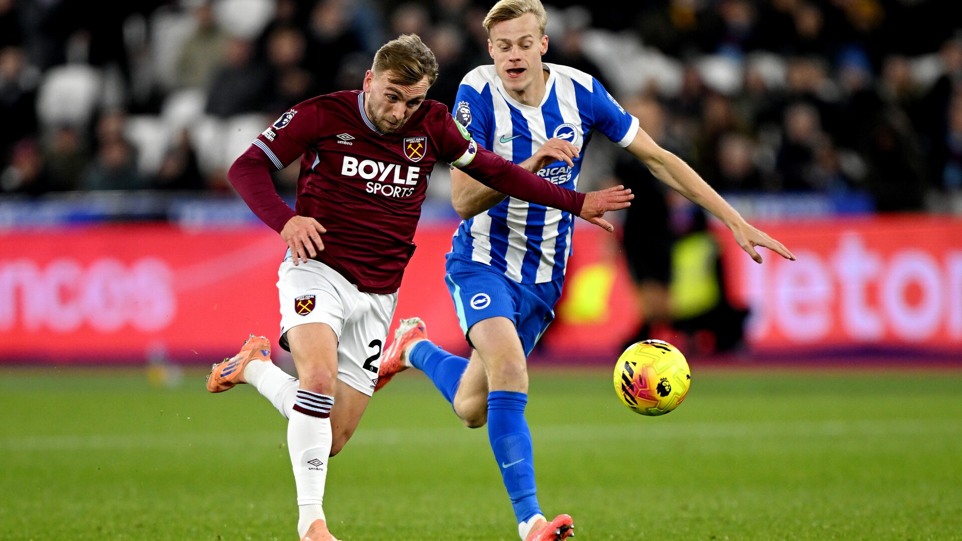 West Ham 2-2 Brighton: Penalty kicks galore in crazy draw