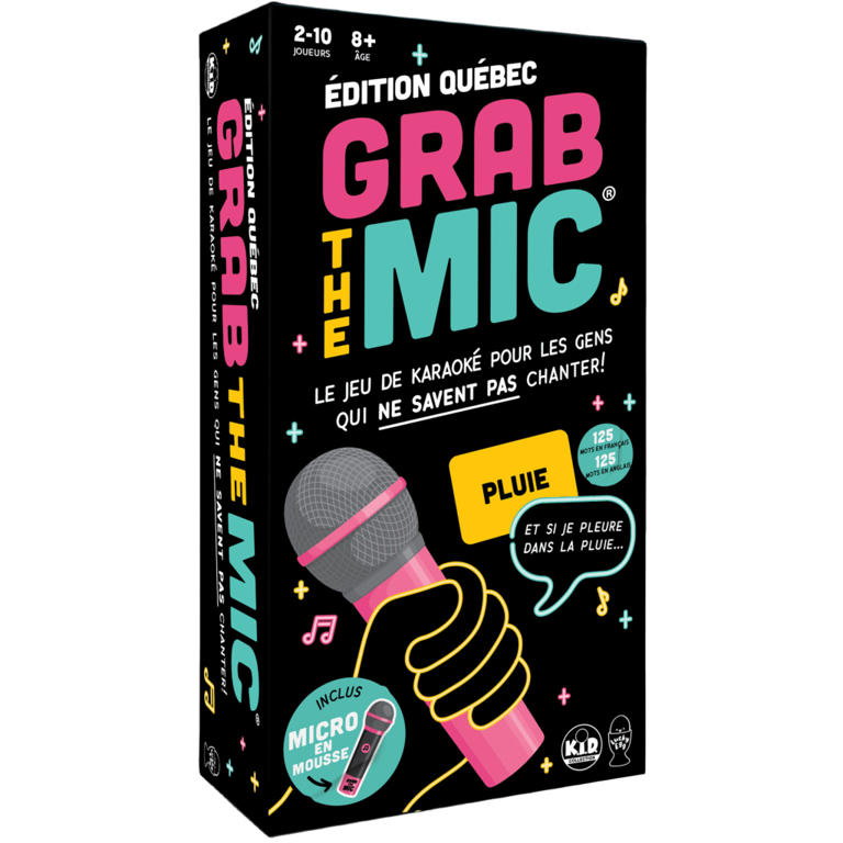 Test - Grab the mic - Édition Québec