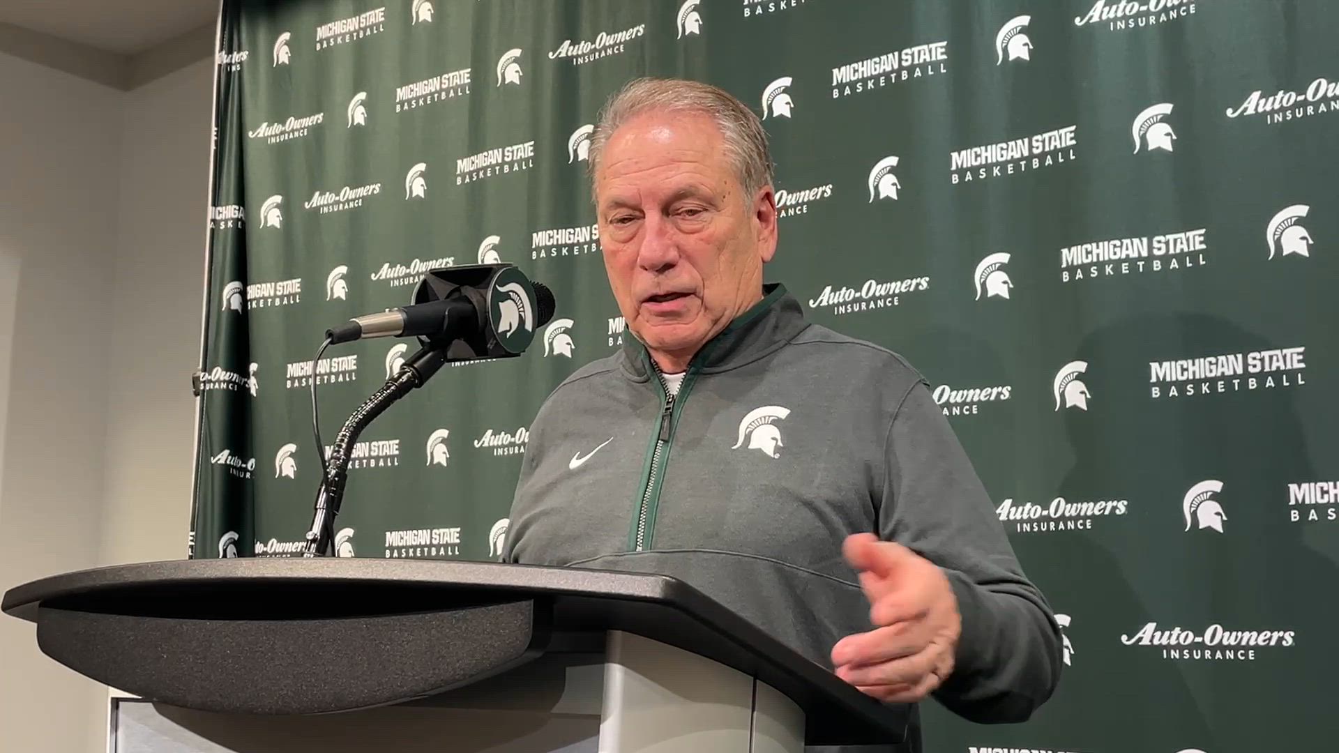 Michigan State head coach Tom Izzo on people coming together through ...