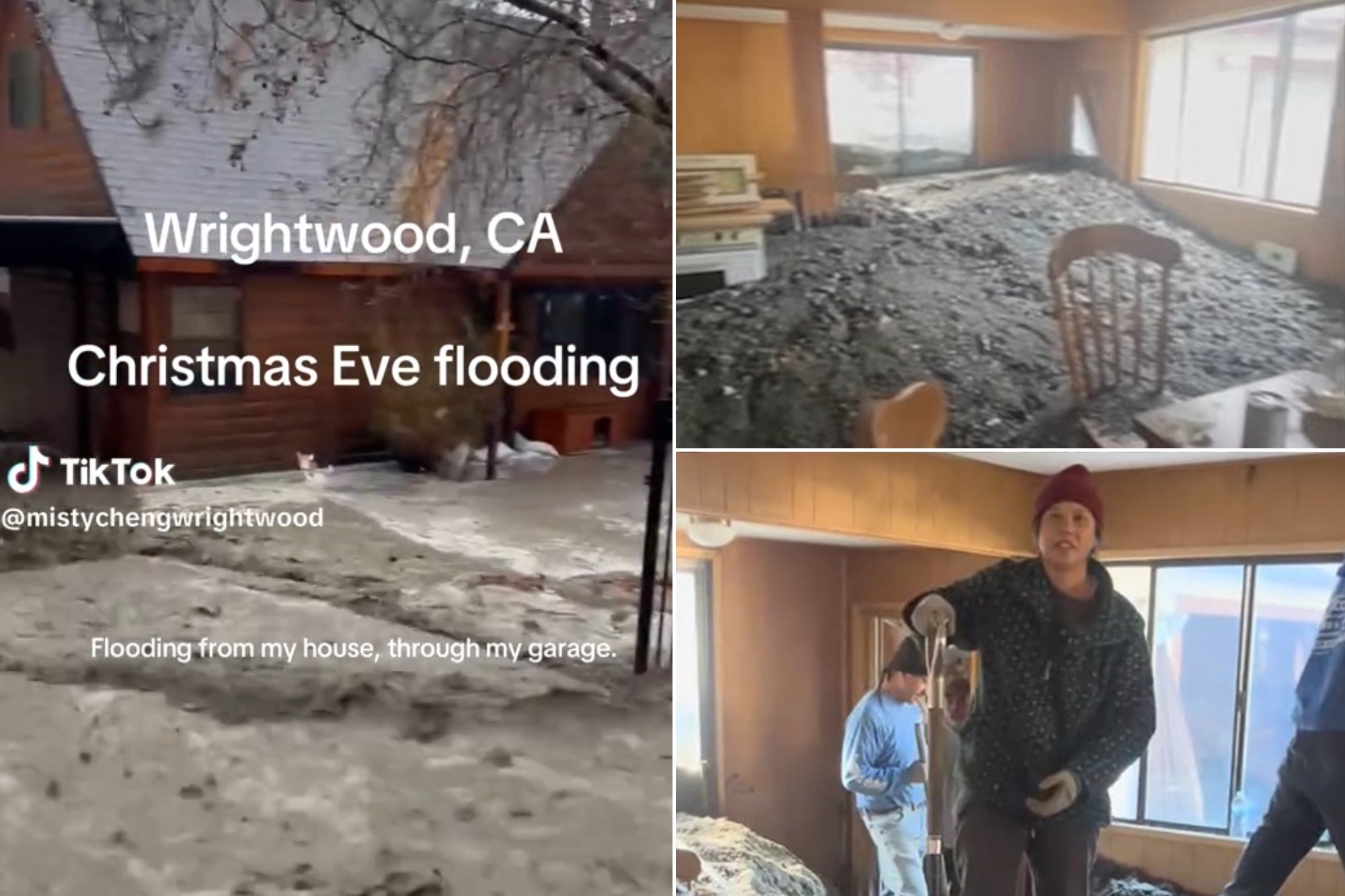 Mudslide tears through SoCal woman’s home during devastating Christmas ...