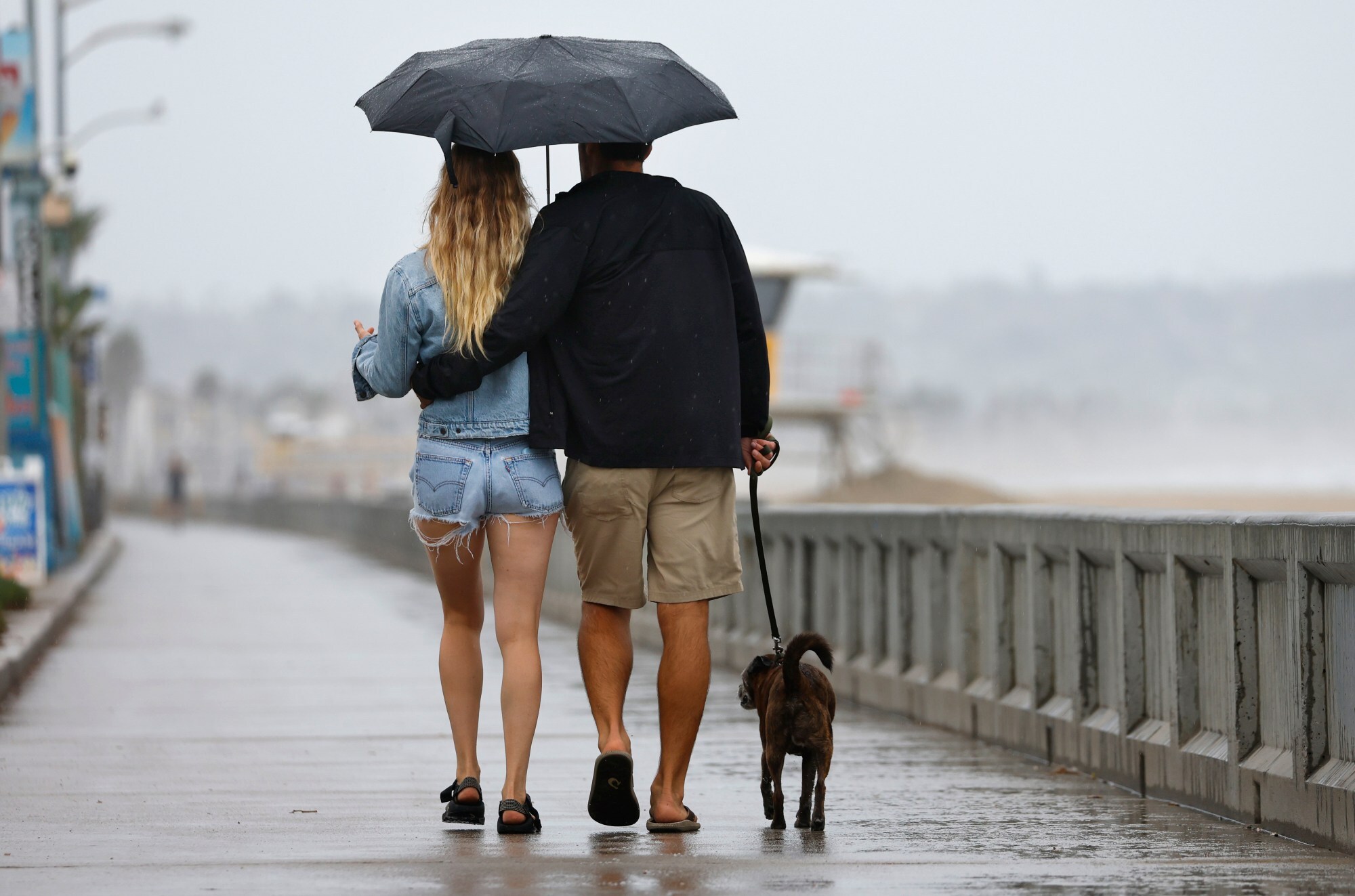 Santa Ana winds will shift to a rainy New Year’s Eve in San Diego
