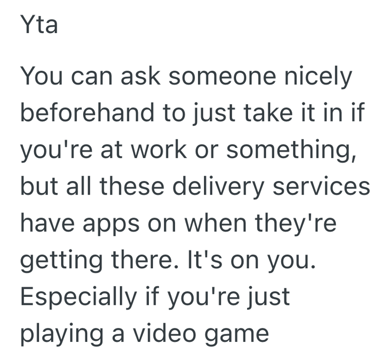 Gamer Neglected To Collect His DoorDash, So Her Neighbor Spilled It By ...