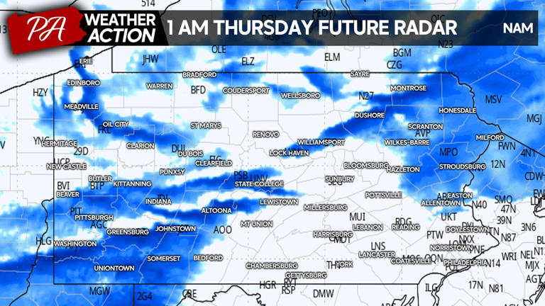 First call snowfall forecast for New Year's storm expected to drop up ...