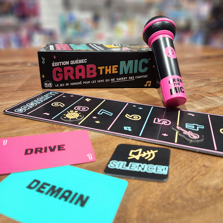 Test - Grab the mic - Édition Québec