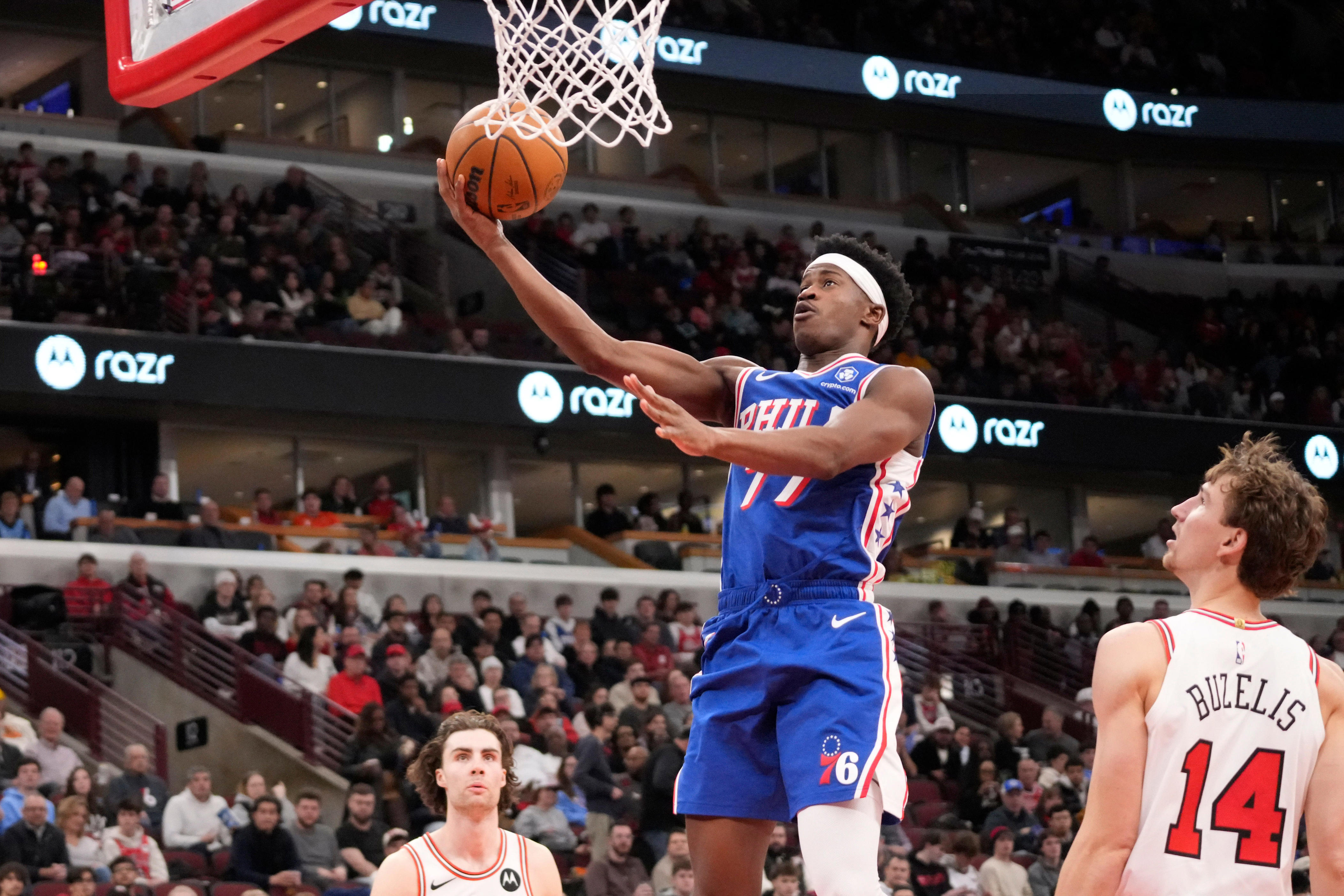 Sixers guard VJ Edgecombe ranks No. 3 in current rookie rankings