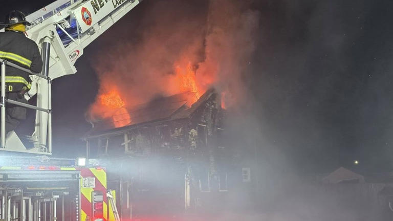 Neighbors describe persistent fire that left resident injured in New ...