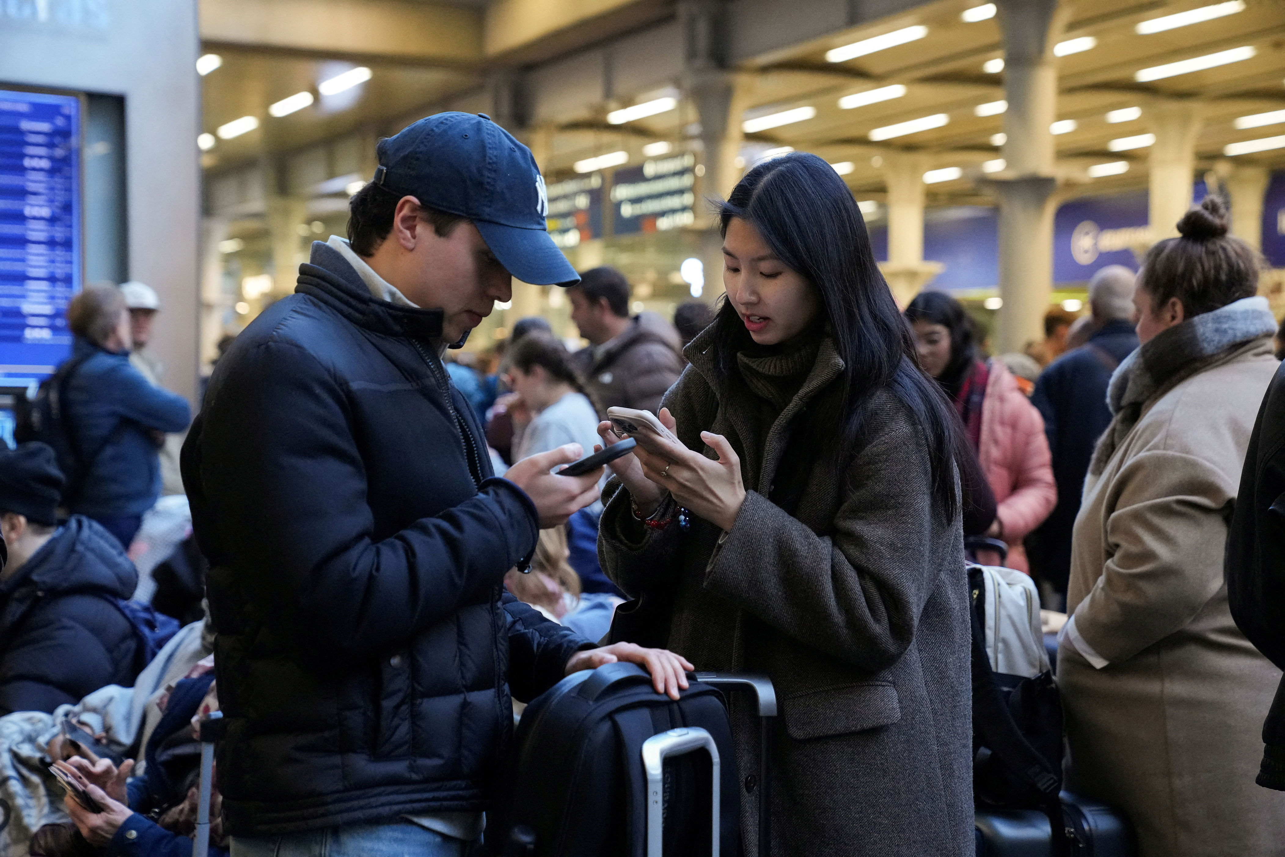 Eurostar services resume after power failure as New Year plans ruined