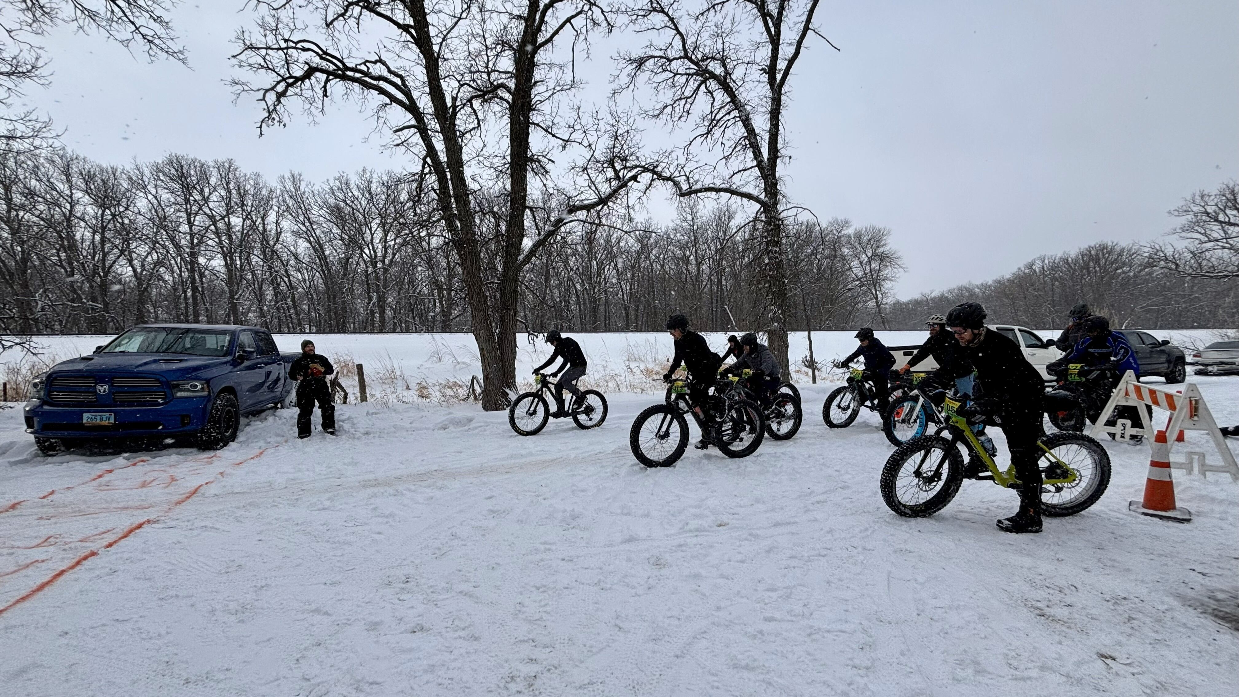 Annual fat tire bike race provides winter recreation