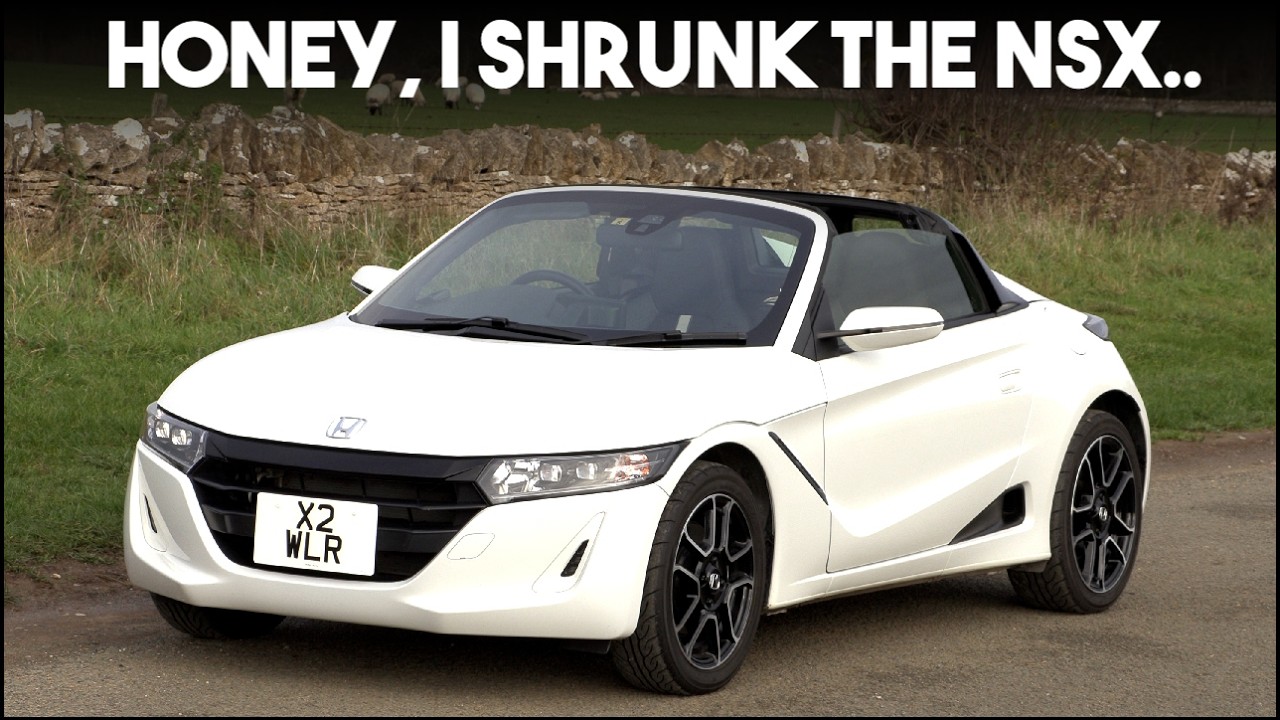 I drove the secret mid-engine Honda S660 🚗