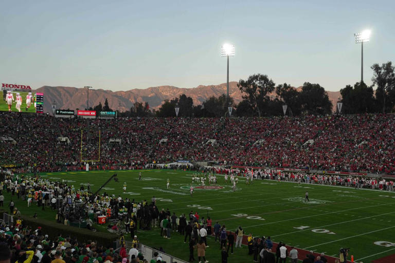 The Rose Bowl is expected to make unfortunate weather history