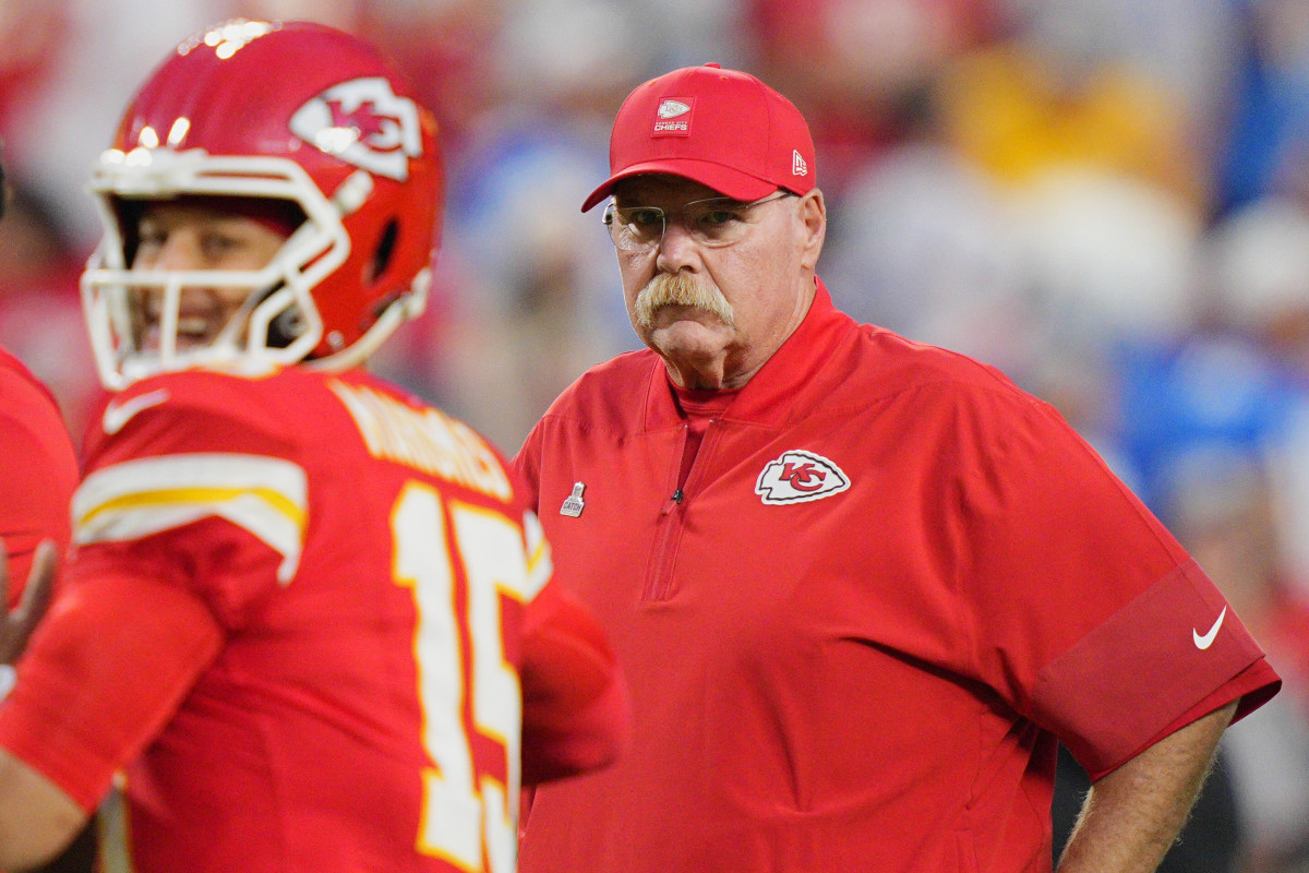 Andy Reid shares encouraging update on Patrick Mahomes