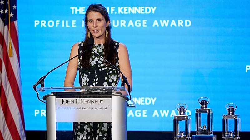 Tatiana Schlossberg, granddaughter of late US President John F Kennedy ...