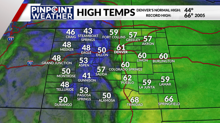 Denver weather: Warm, quiet weather ends 2025