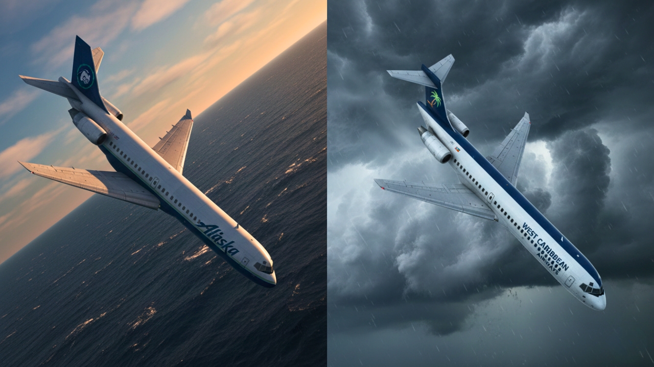 When passenger jets suddenly plunge toward the ground and crews fight ...