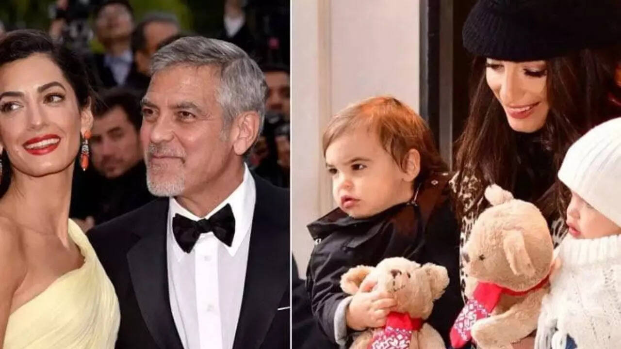 How George Clooney embraces fatherhood with his twins; a look at his ...