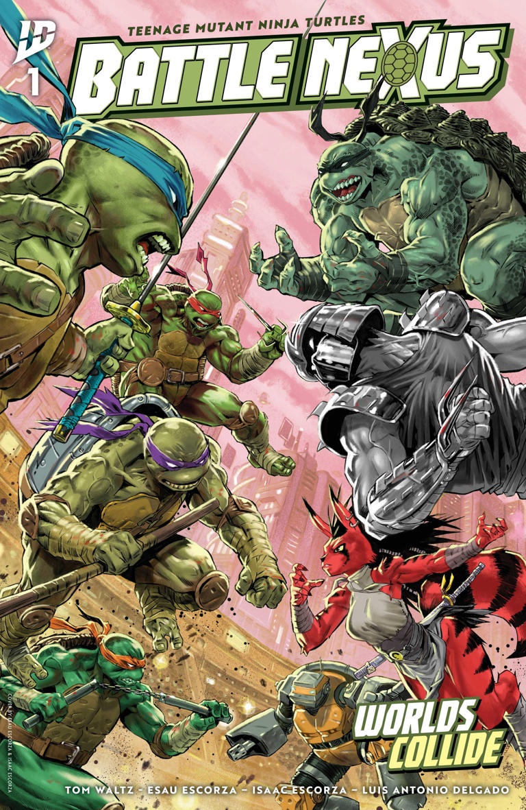 The Teenage Mutant Ninja Turtles' multiversal battle begins