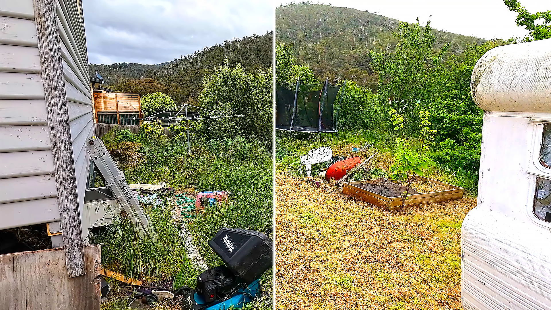 Extreme backyard cleanup: Helping a single mom