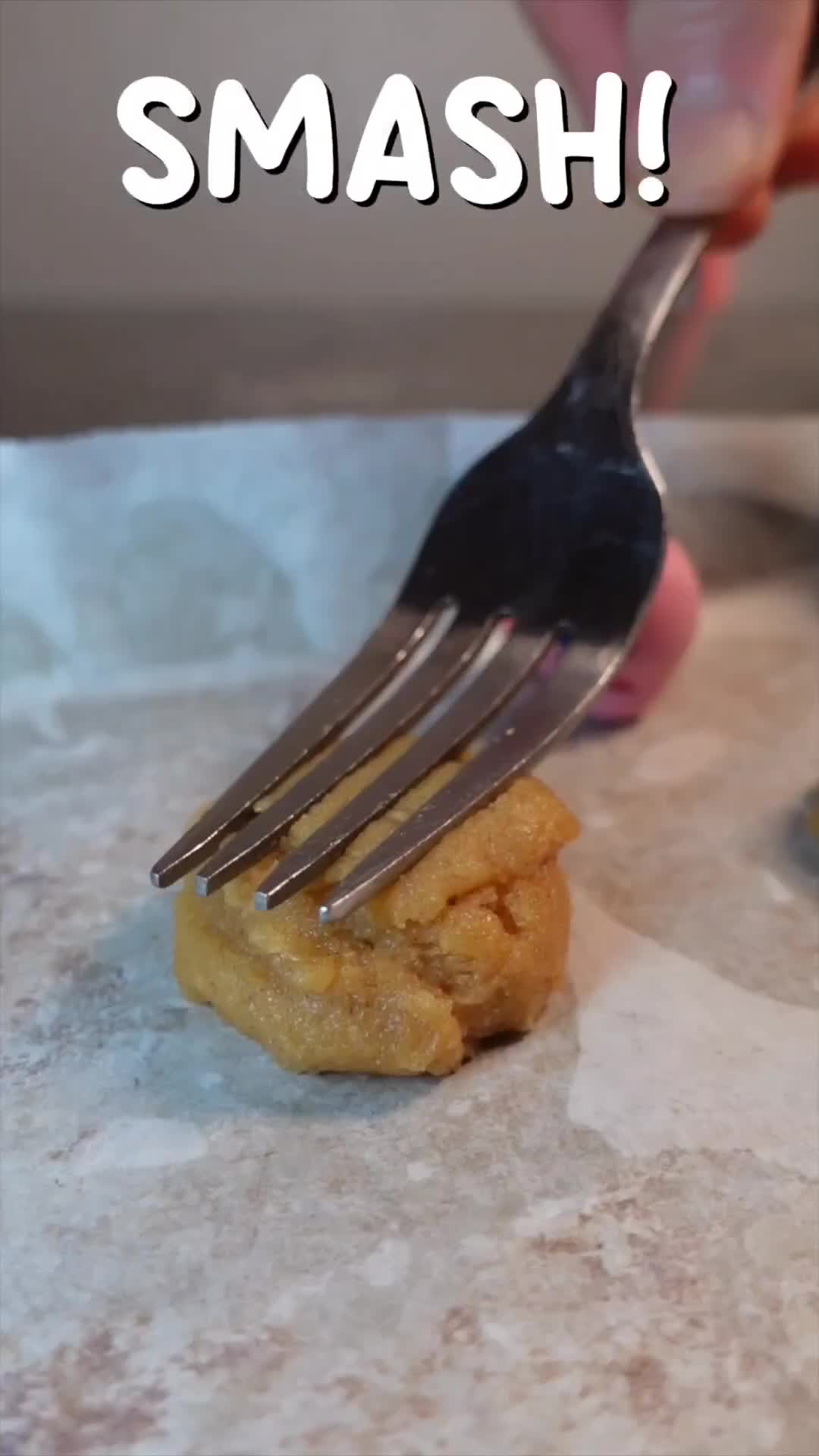 Easy AF 3 ingredient peanut butter cookies #shorts #baking #cookies