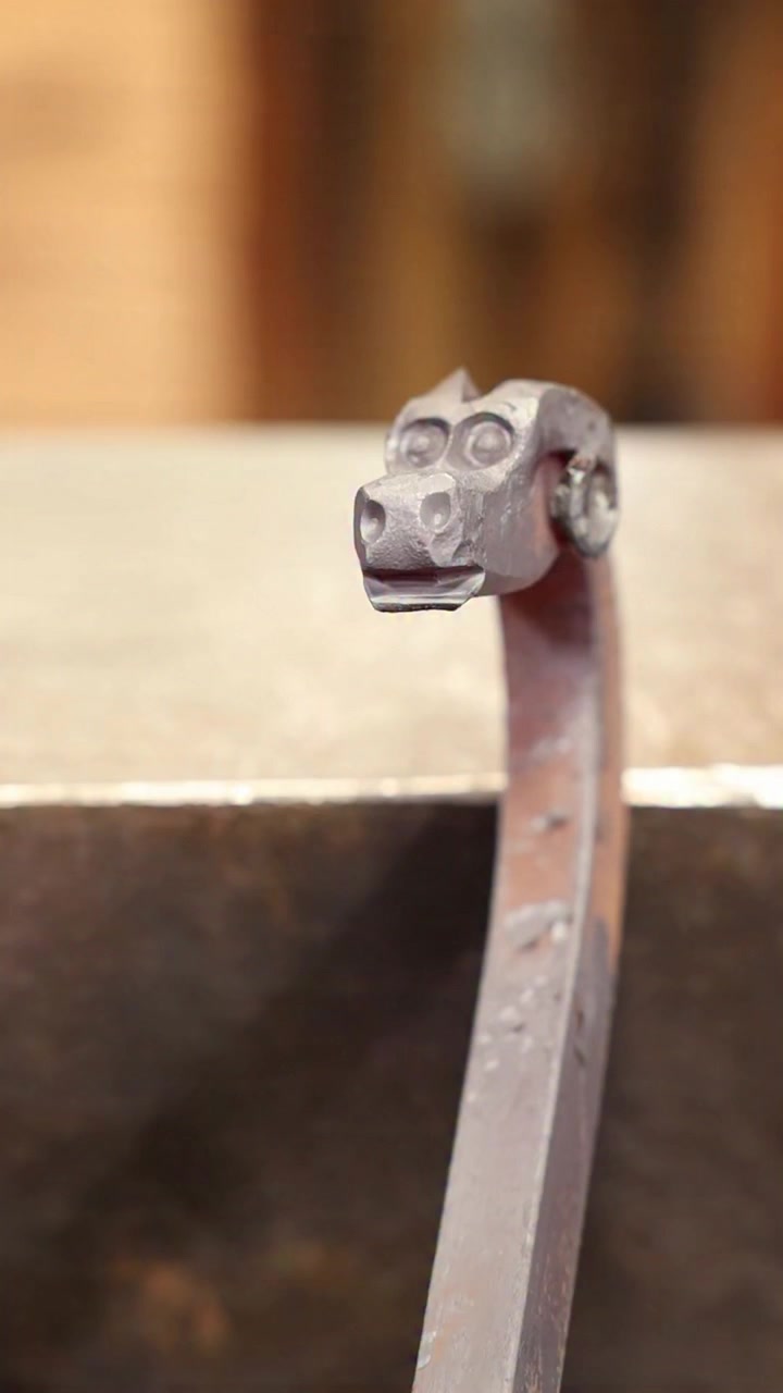 Forging a ram’s head