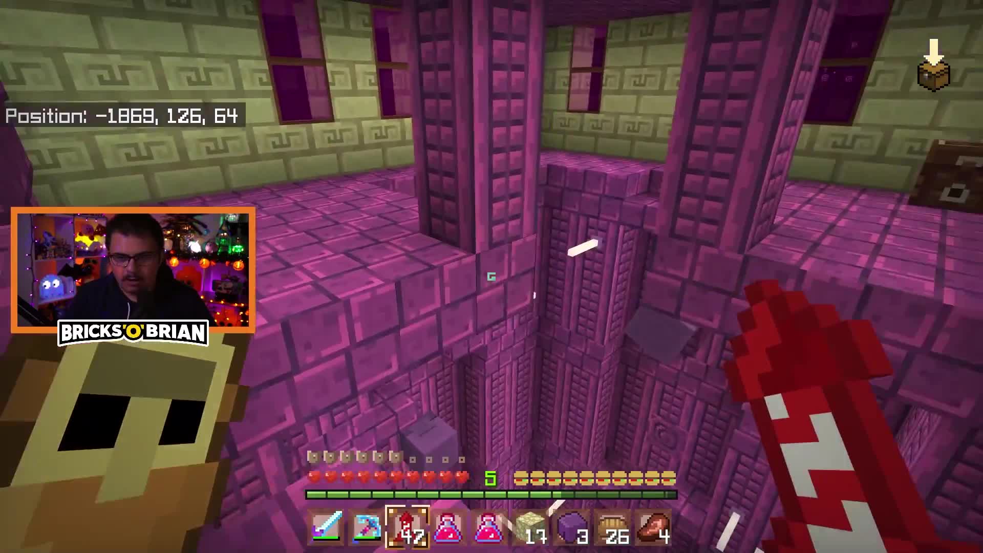 Rocket fly through the end! - 101 things to do in Minecraft with Bricks ...