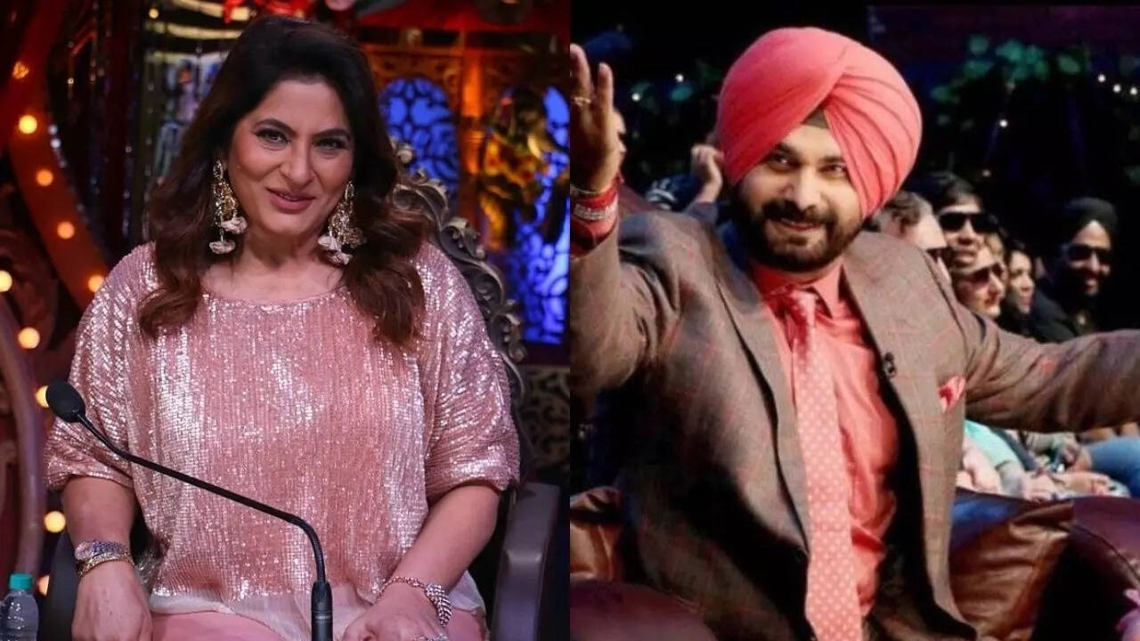 Archana Puran Singh jokingly blames Navjot Singh Sidhu’s laughter for ...