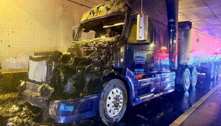 Fuel spill inside DC tunnel after tractor-trailer fire prompts hazmat ...