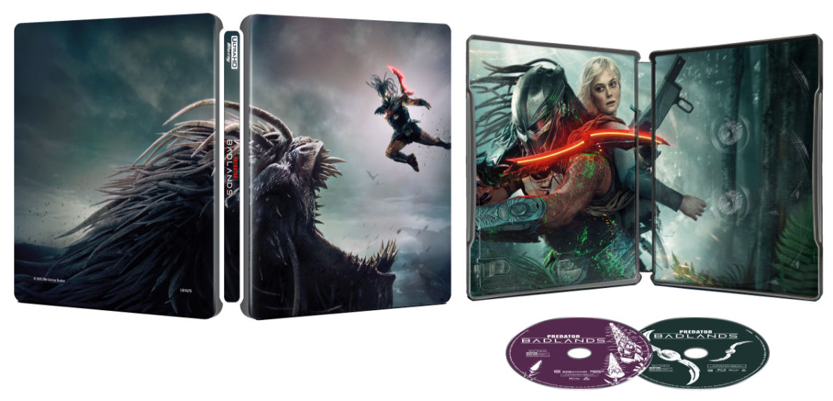 Predator: Badlands digital, 4K UHD, Blu-ray, and DVD details