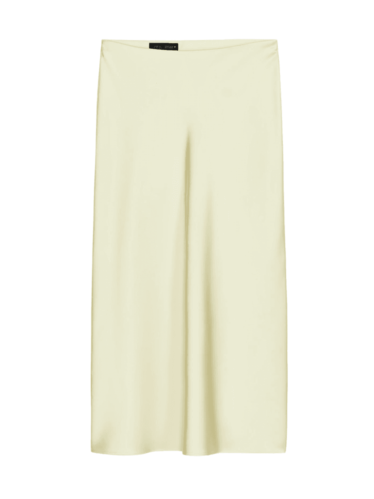 How to style a satin skirt for literally any vibe this winter