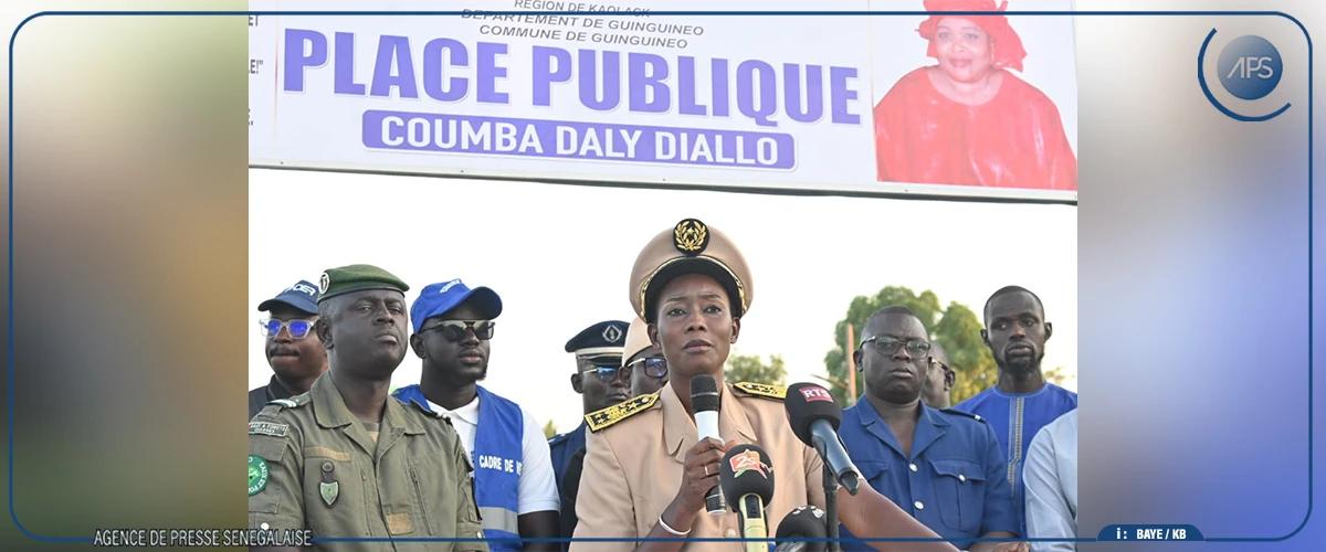 Guinguinéo : inauguration d’une place publique entièrement aménagée et ...