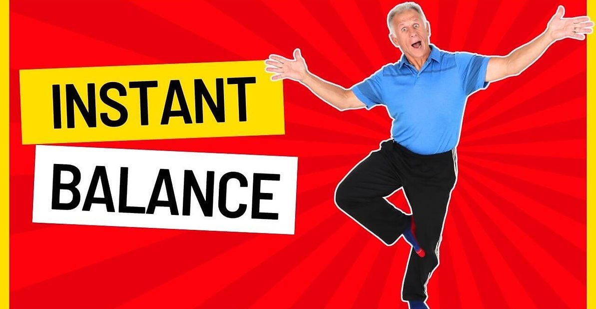 Seniors: How To Instantly Improve Balance & 2 Best Exercises