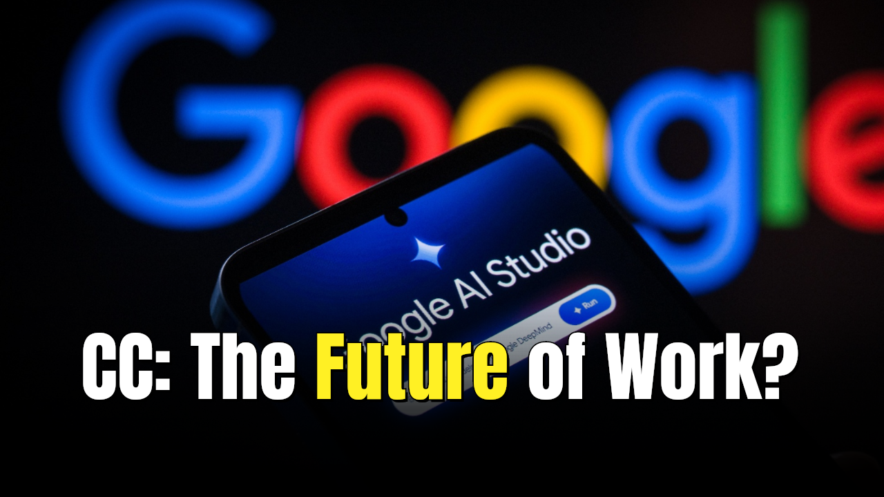 Google's new AI agent 'CC' is here to take over your daily grind