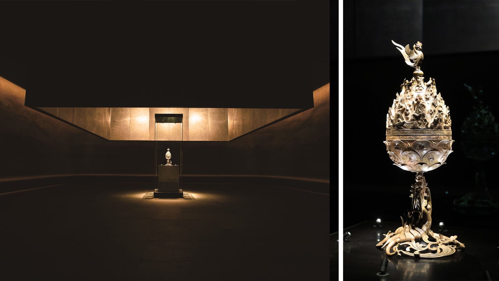 First entire building for Baekje incense burner opens