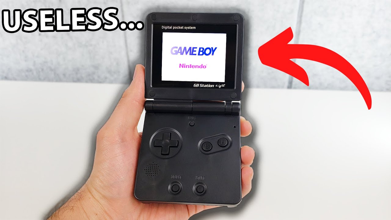 I bought a fake Gameboy Advance SP from AliExpress
