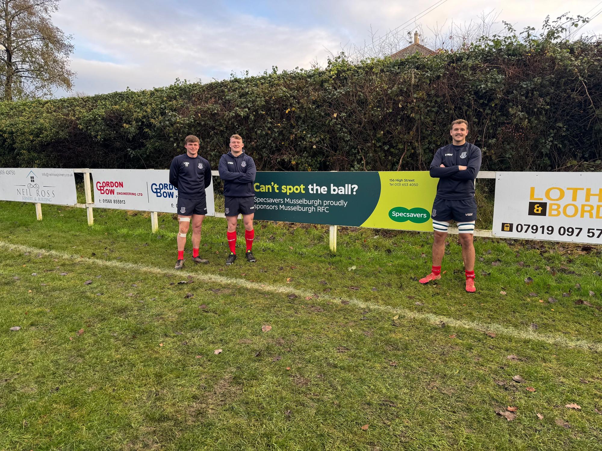 Musselburgh Rugby Club scores new deal with Specsavers