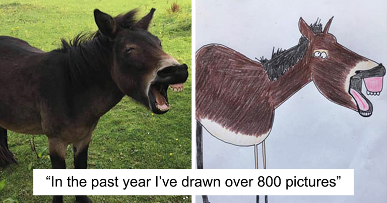 29 animal portraits drawn so badly, they look like masterpieces