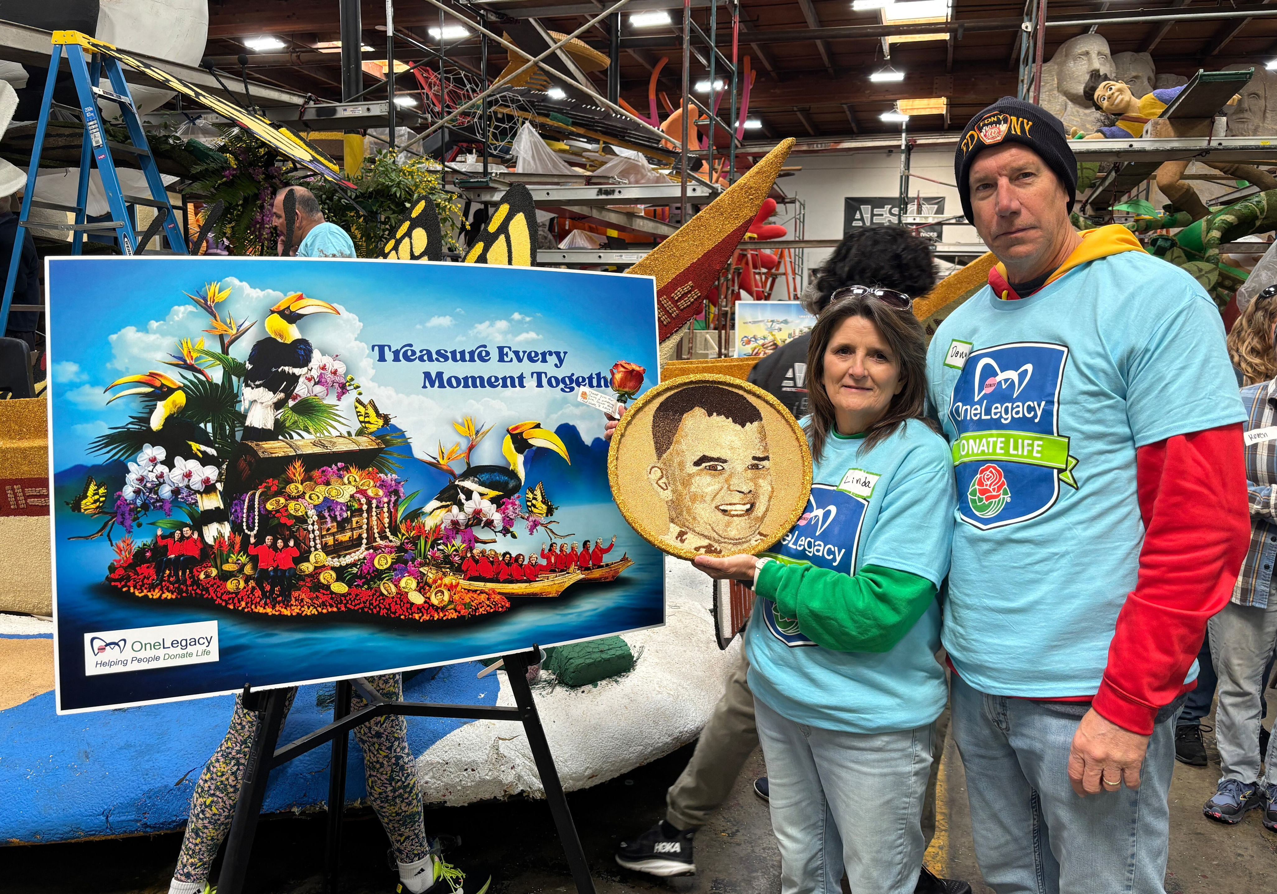 Rose Parade float will honor Olathe organ donor who helped 157 people