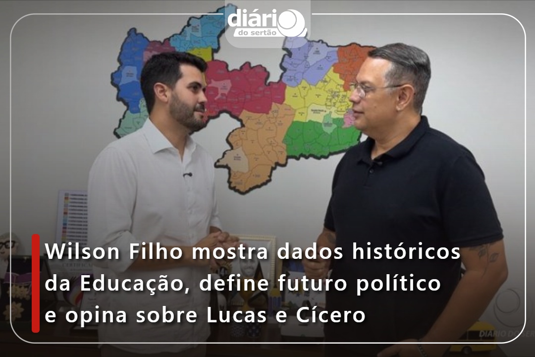 Wilson Filho mostra dados históricos da educação, define futuro ...
