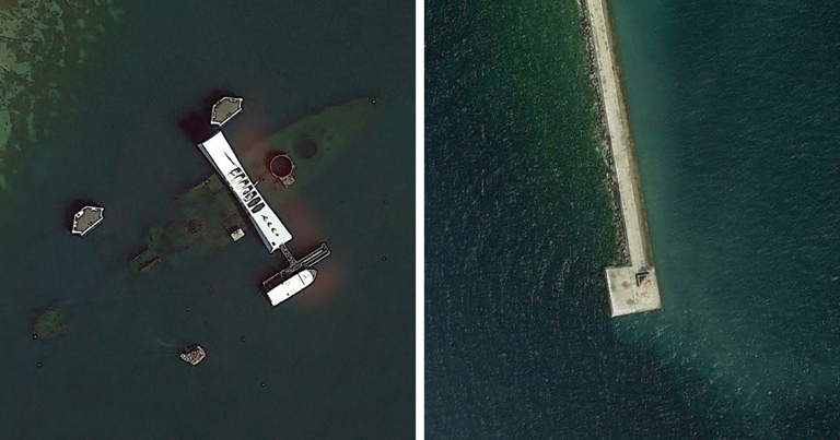 Guy shares 29 of his most interesting finds on Google Earth