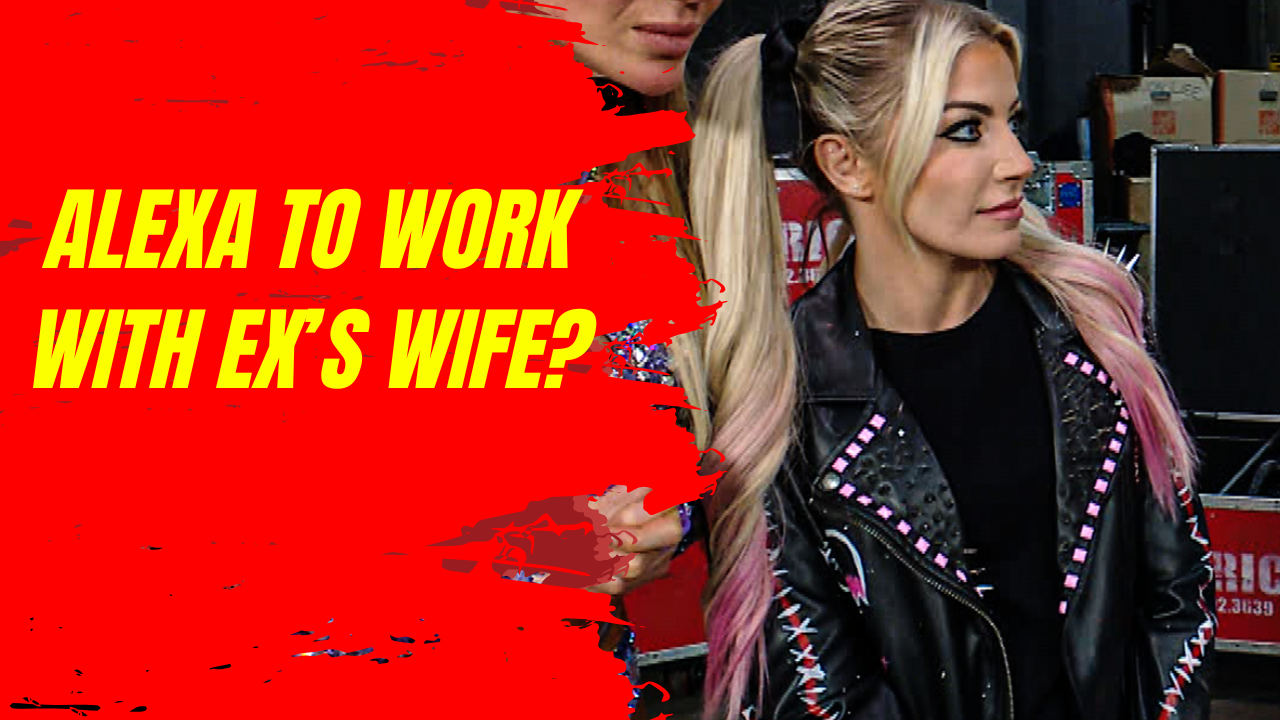 Is Alexa Bliss happy working with Rhea Ripley?