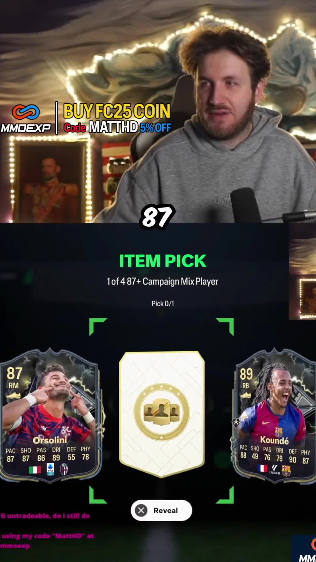 Broken 87+ campaign packs continue!
