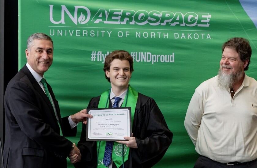 UND celebrates first graduate of enhanced FAA air traffic controller ...