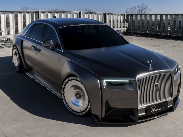 Dubai customizer turns the Rolls-Royce Ghost into a low-slung widebody