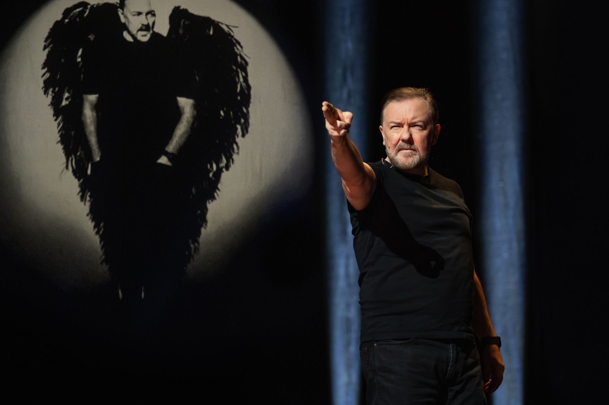 Ricky Gervais lashes out at 'middle-class, elitist' critics