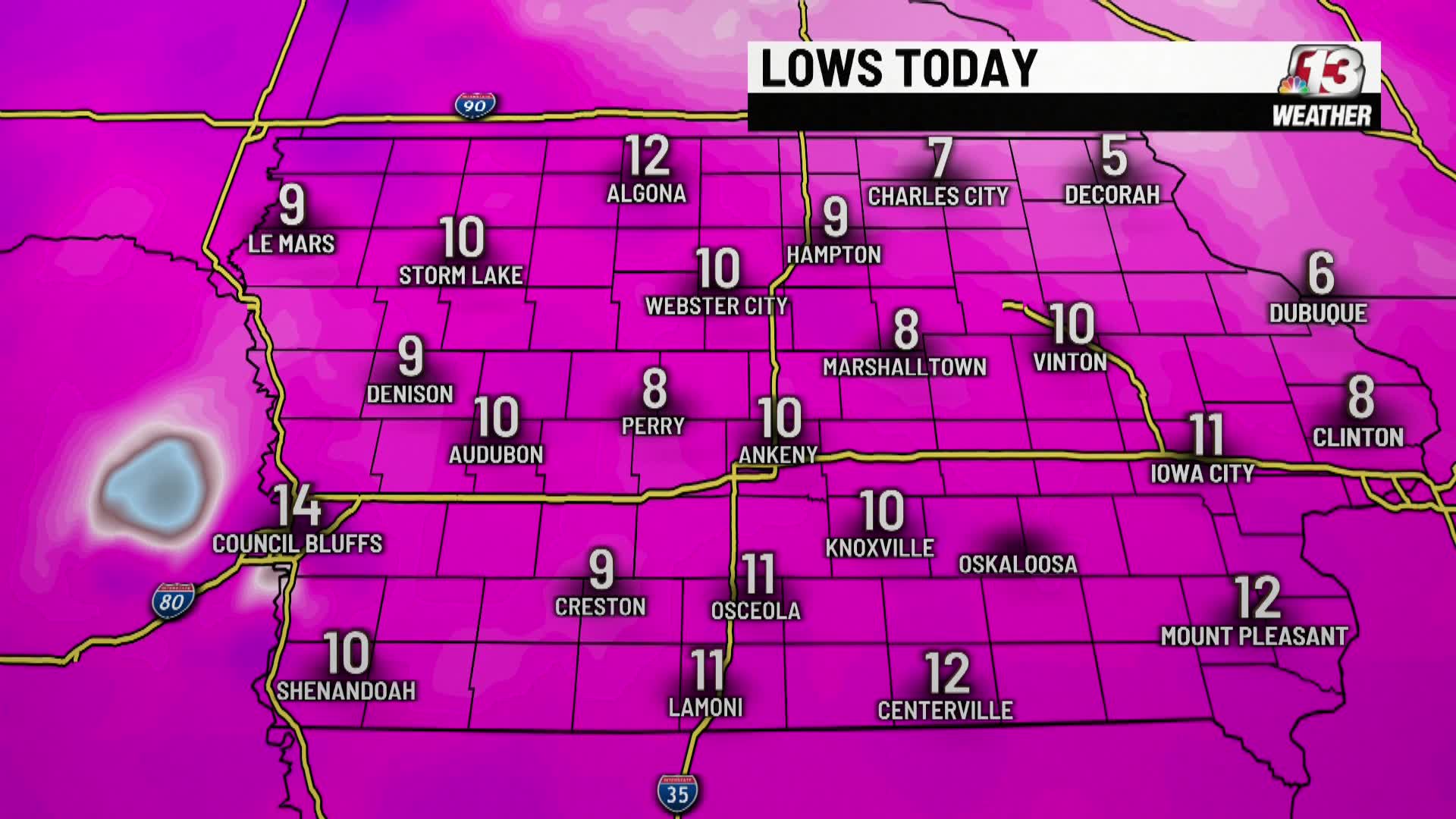 Jason Parkin's Tuesday forecast