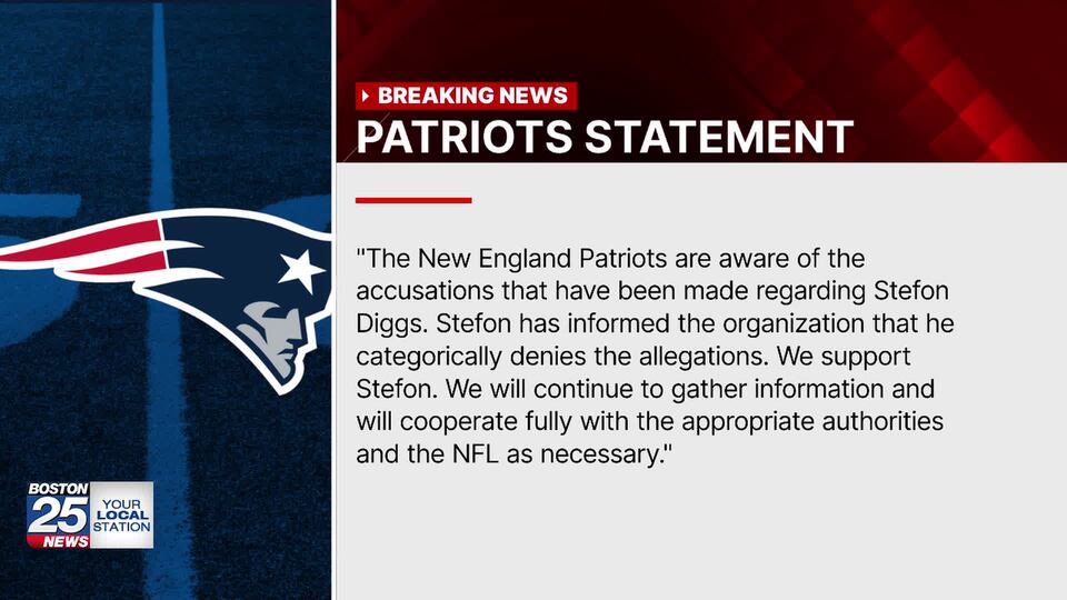 Patriots star Stefon Diggs facing strangulation, assault charges